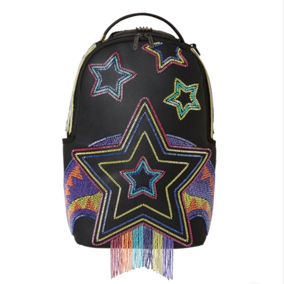 Sprayground | Bags | Sprayground Star Racer Ai7 Sandflower Colab Beaded ...